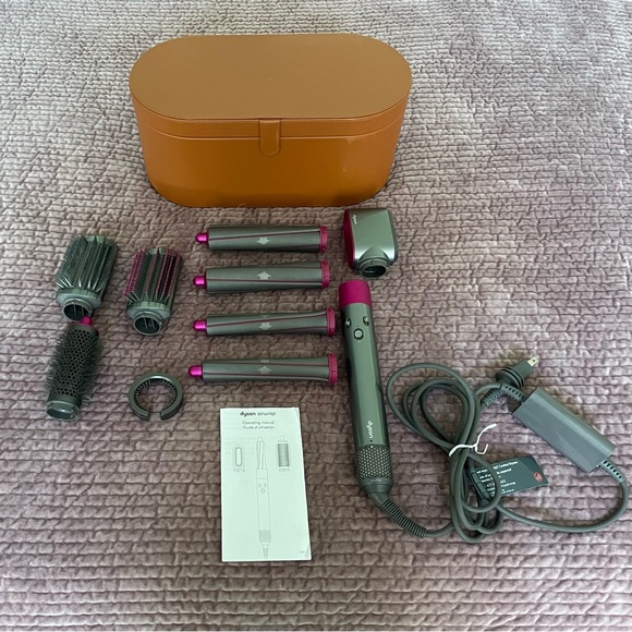 Dyson | Hair | Dyson Airwrap Styler Complete Long Barrel Nickelfuchsia ...